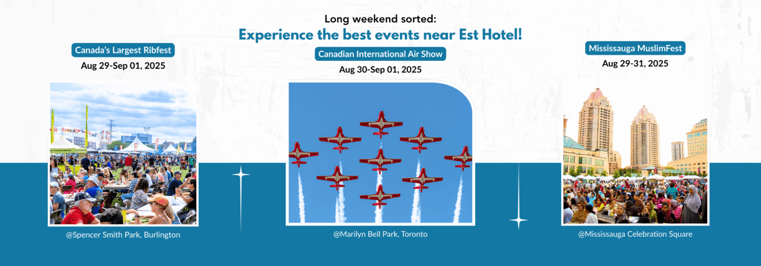 Long Weekend Fun Awaits Near EST Hotel Toronto